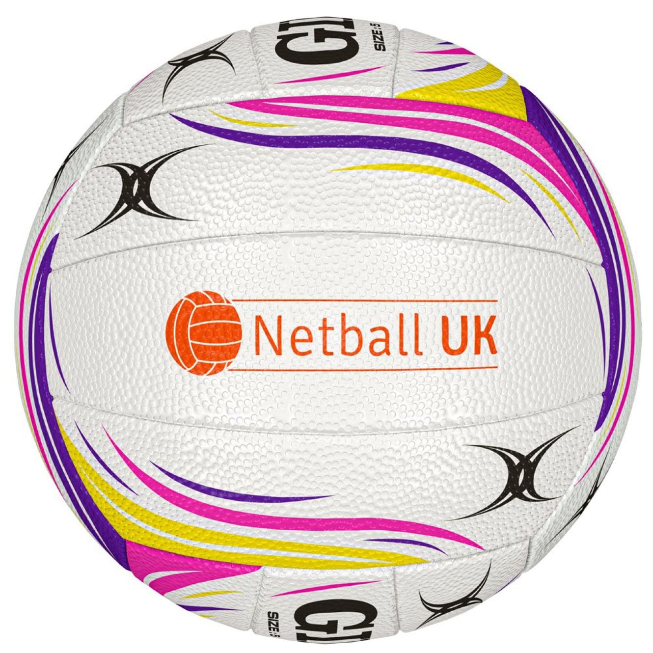 Gilbert Pulse Fluoro Multi Netball Bundle | Gilbert Ball Sack