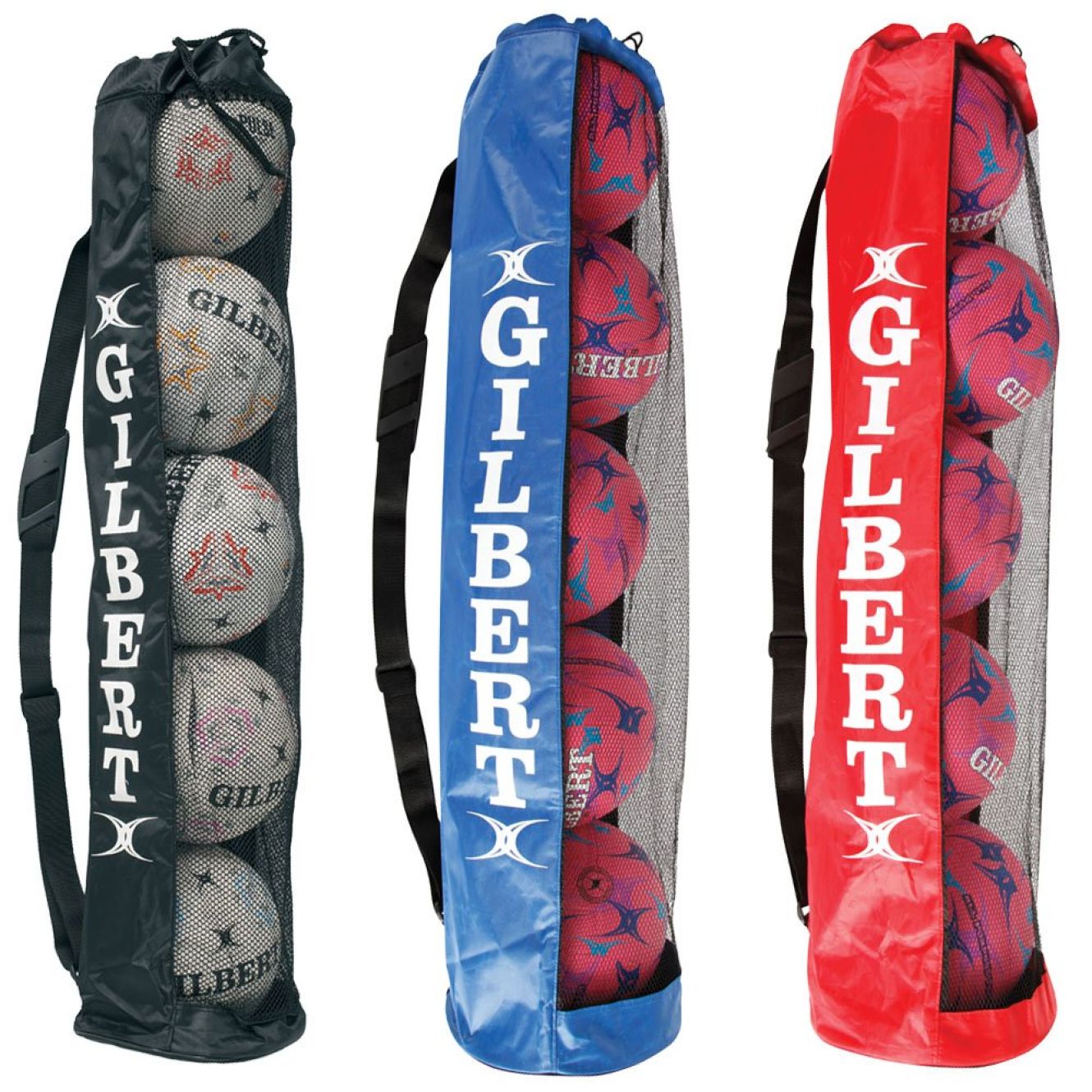 Gilbert Netball Black Ball Tube | Netball UK