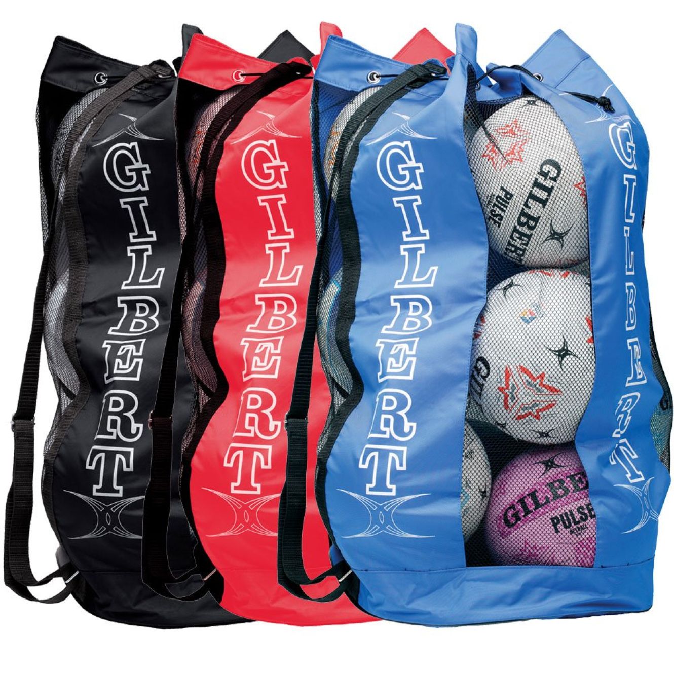 Gilbert Netball Red Ball Bag | Netball UK