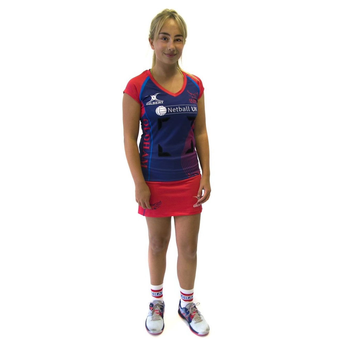 Oldham Netball Club Junior Spectra Netball Top | Netball UK