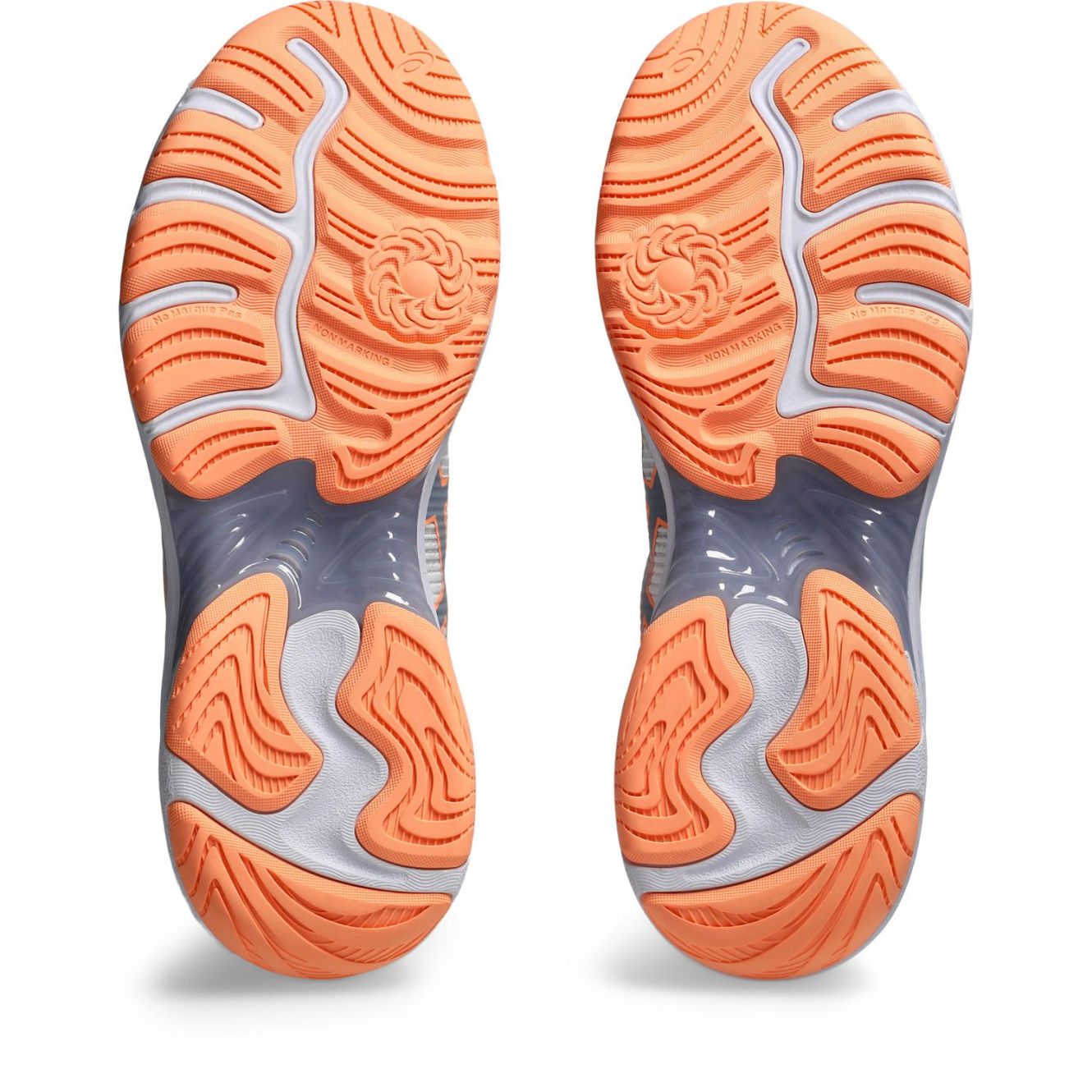 ASICS Professional FF 4 White/Orange Netball Trainers