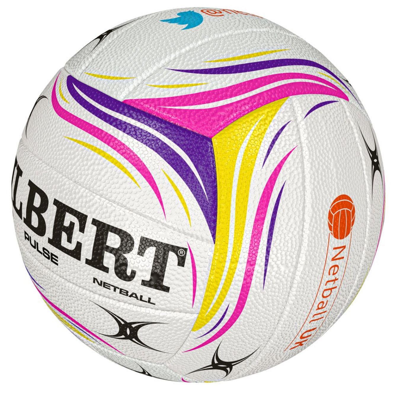 Gilbert Pulse Fluoro Multi Netball Bundle | Gilbert Ball Sack
