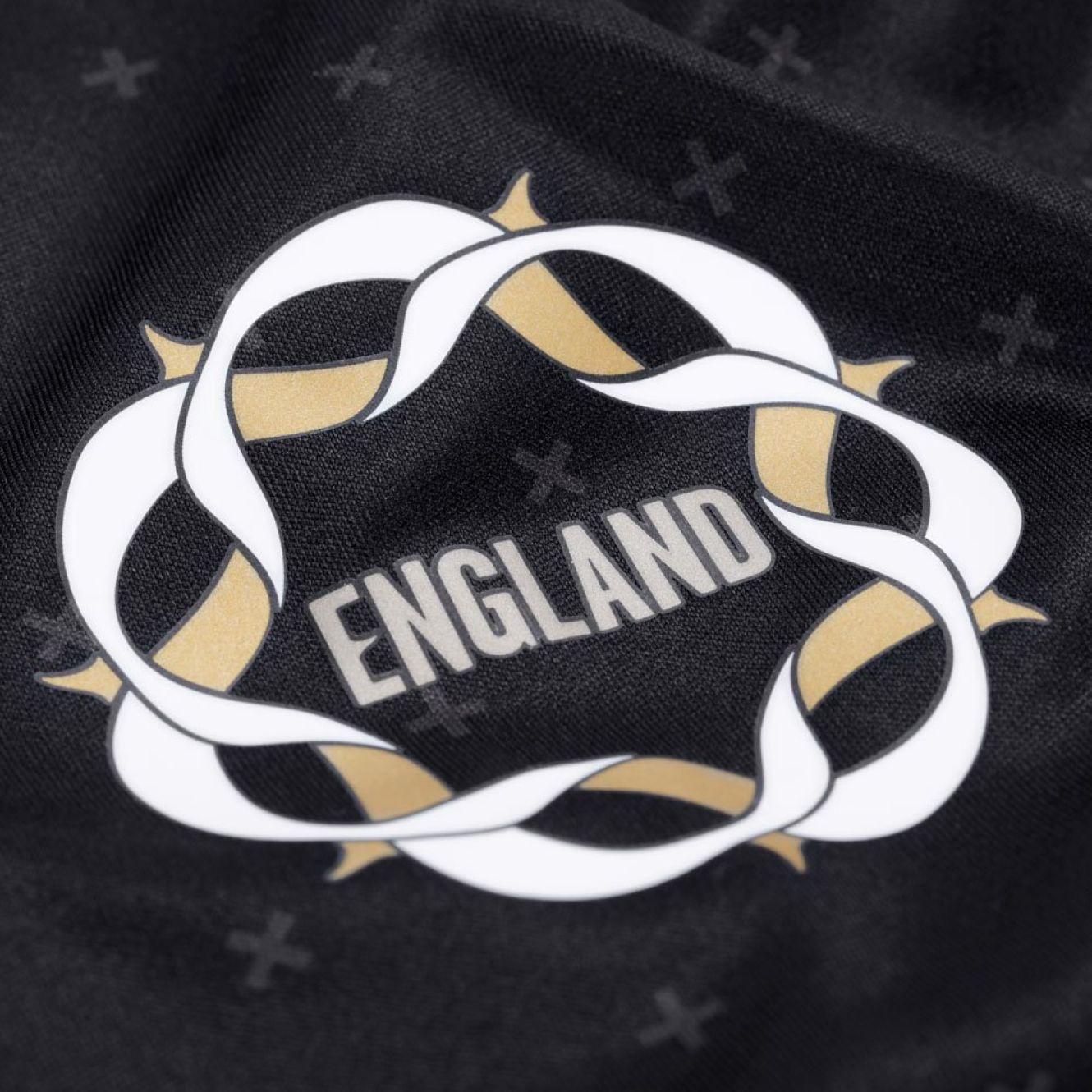 Nike England Roses Netball Men's Black Training Top