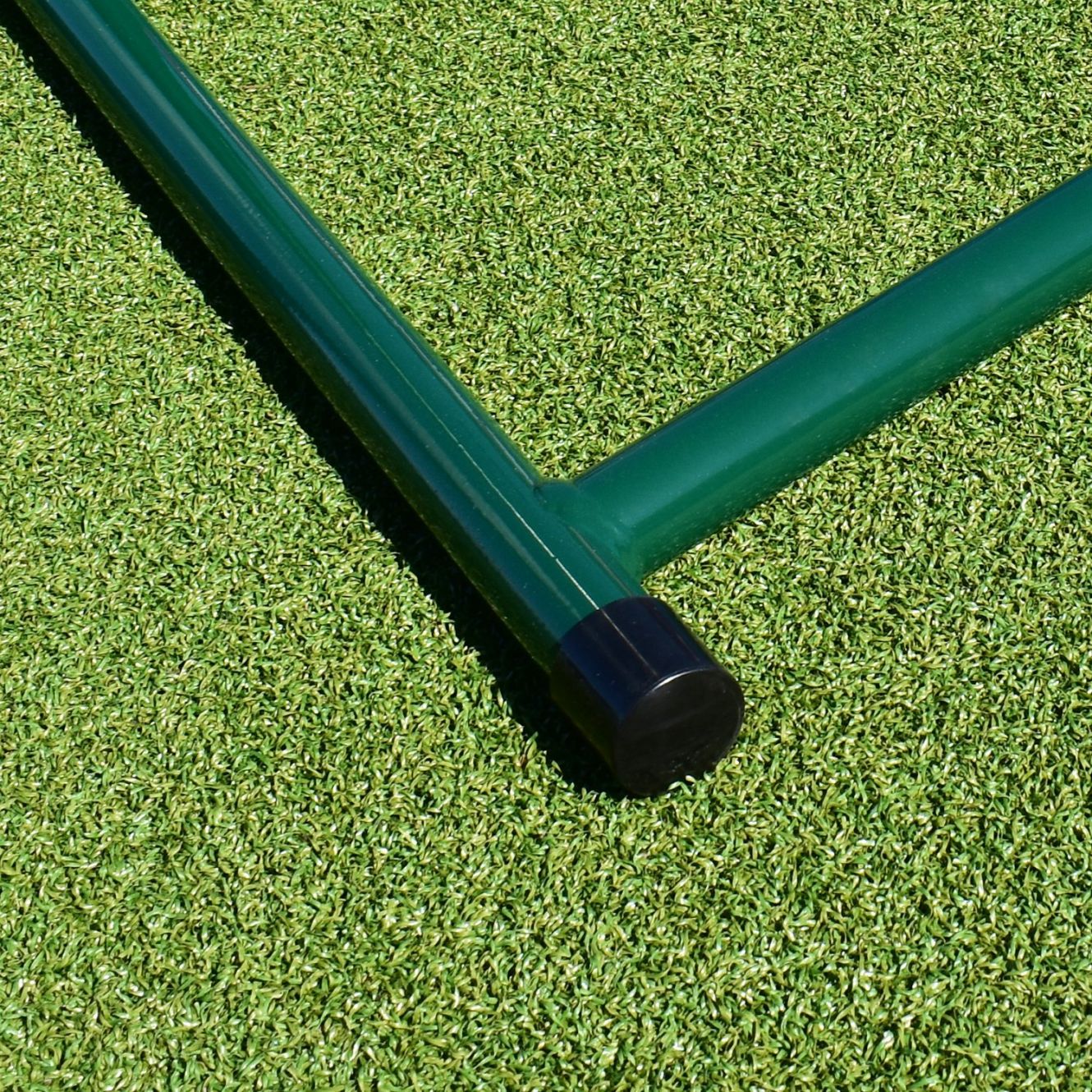 Sabre Tournament Wheelaway Green Netball Post | Match Netball Post