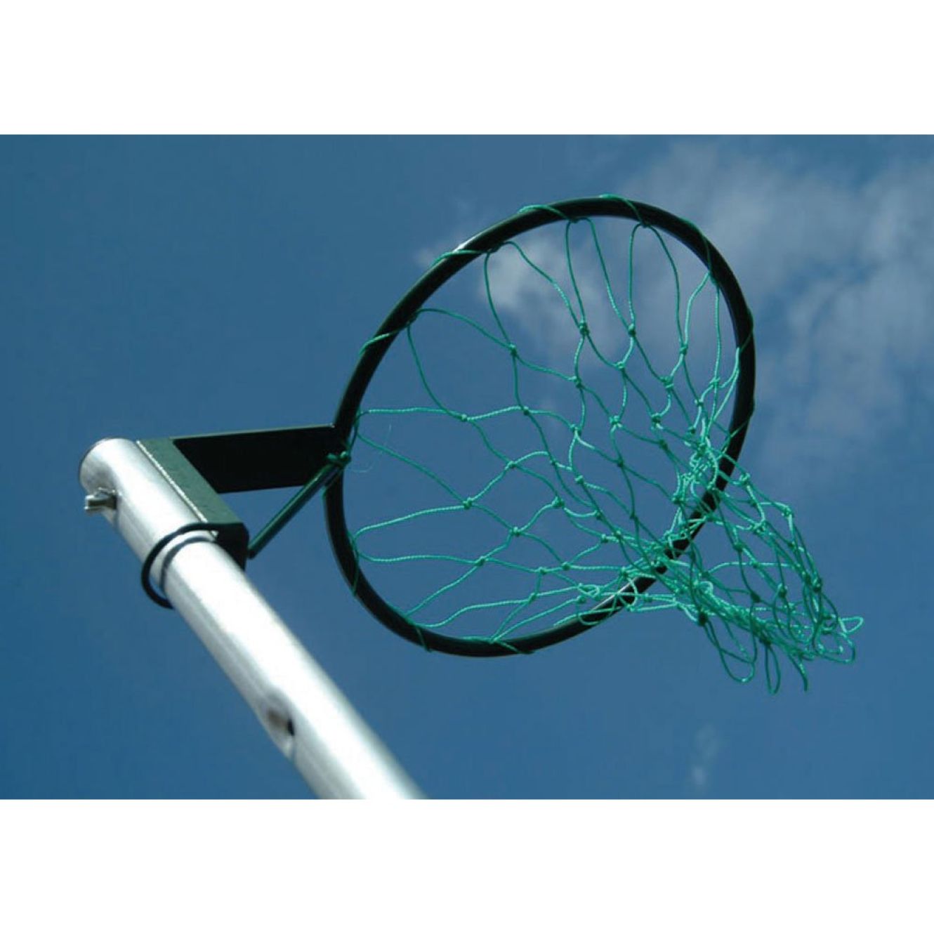 NBL-024 Green Regulation Netball Post | Netball Match Post