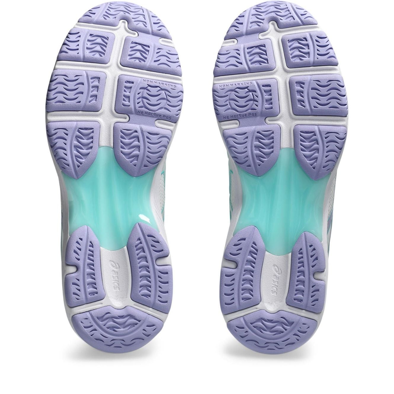 Asics Academy 10 White/Vapor Netball Trainers