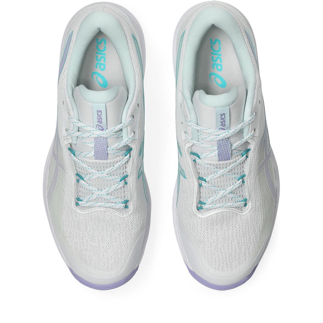Asics Academy 10 White/Vapor Netball Trainers