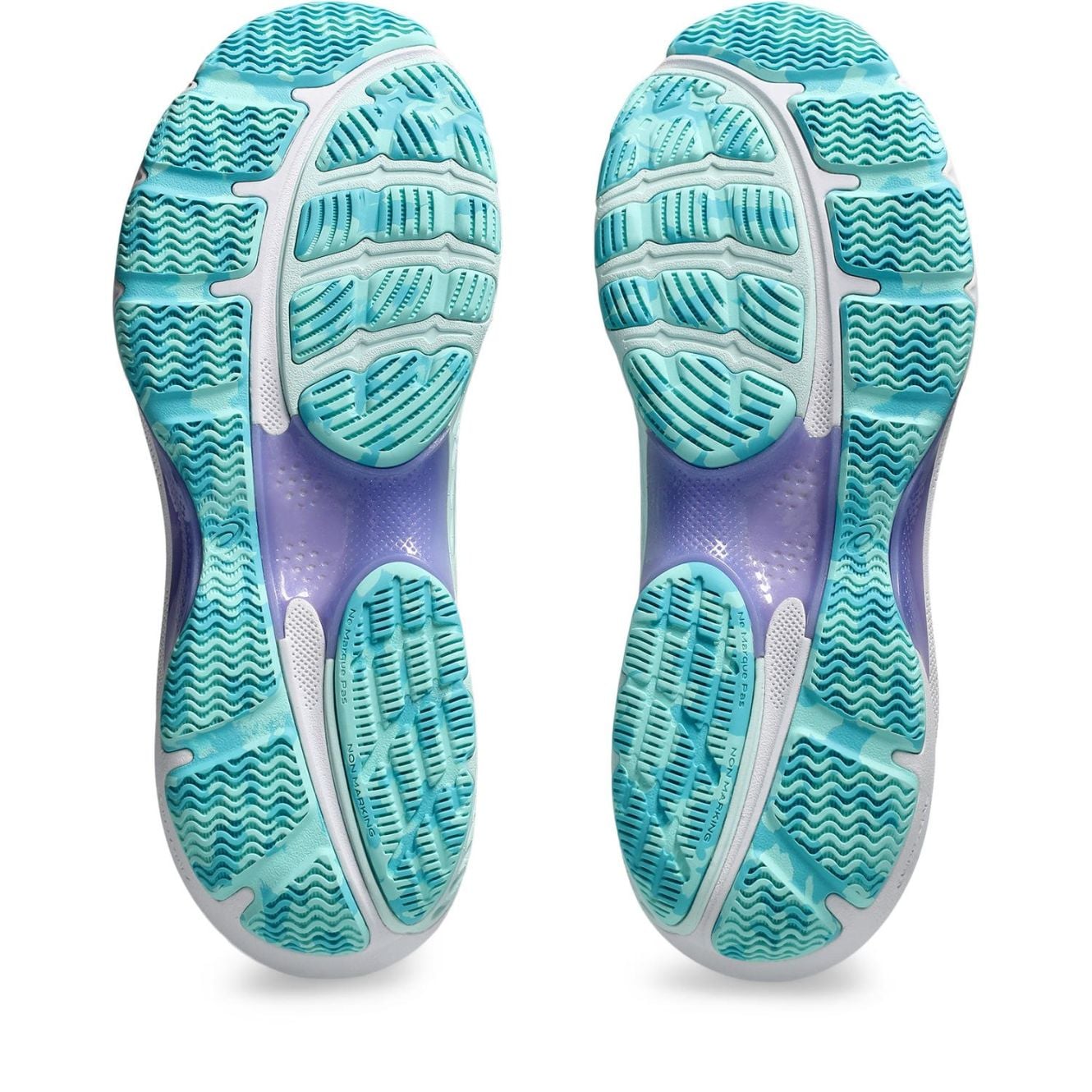 ASICS Shield FF Light White/Illuminate Mint Netball Trainers