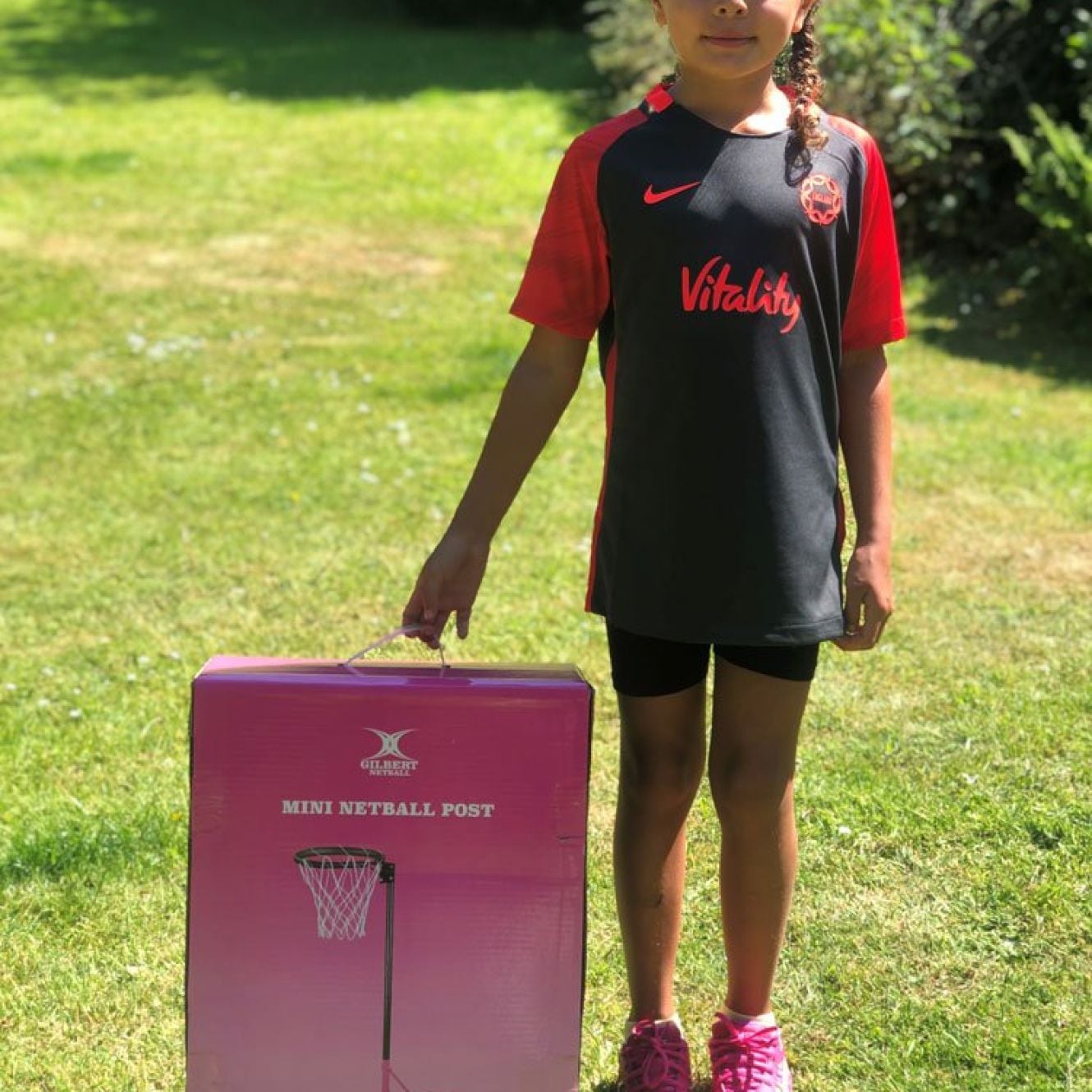 Gilbert Mini Netball Post | Home Use Netball Post