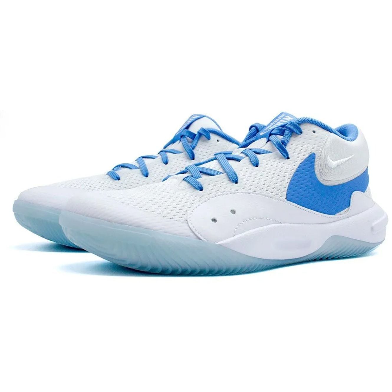 Nike Hyperquick White/Valor Blue Trainers | Netball UK
