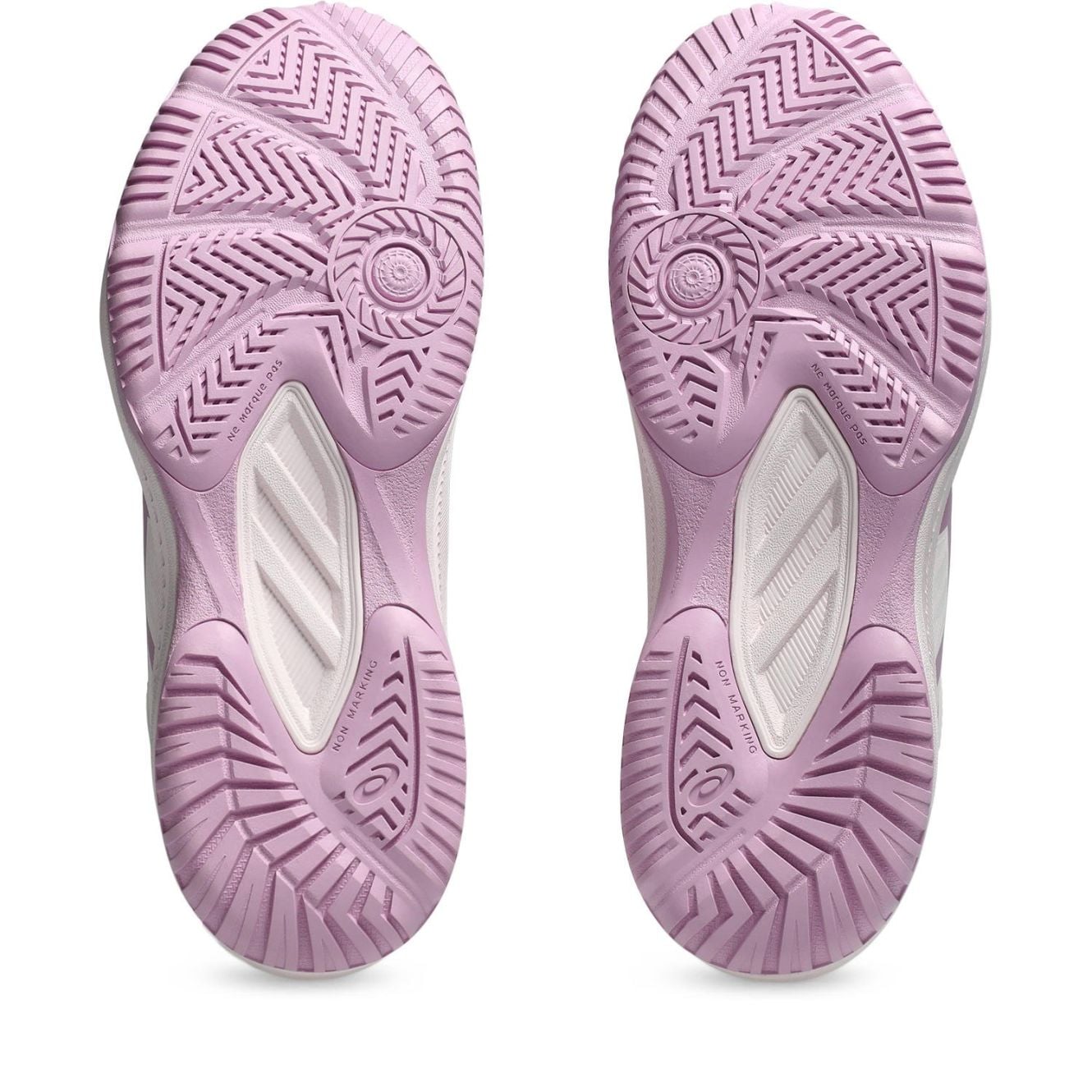 ASICS Upcourt Pink / Light Ube Junior Netball Trainers