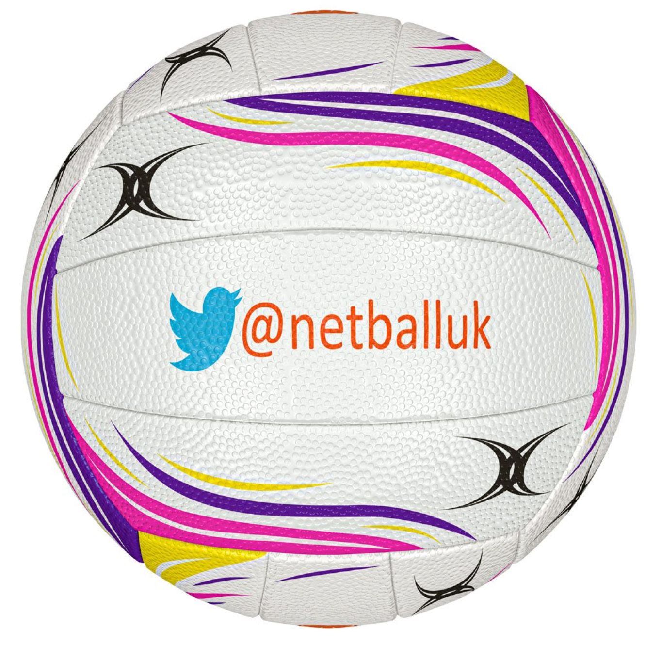 Gilbert Pulse Fluoro Multi Netball Bundle | Gilbert Ball Sack