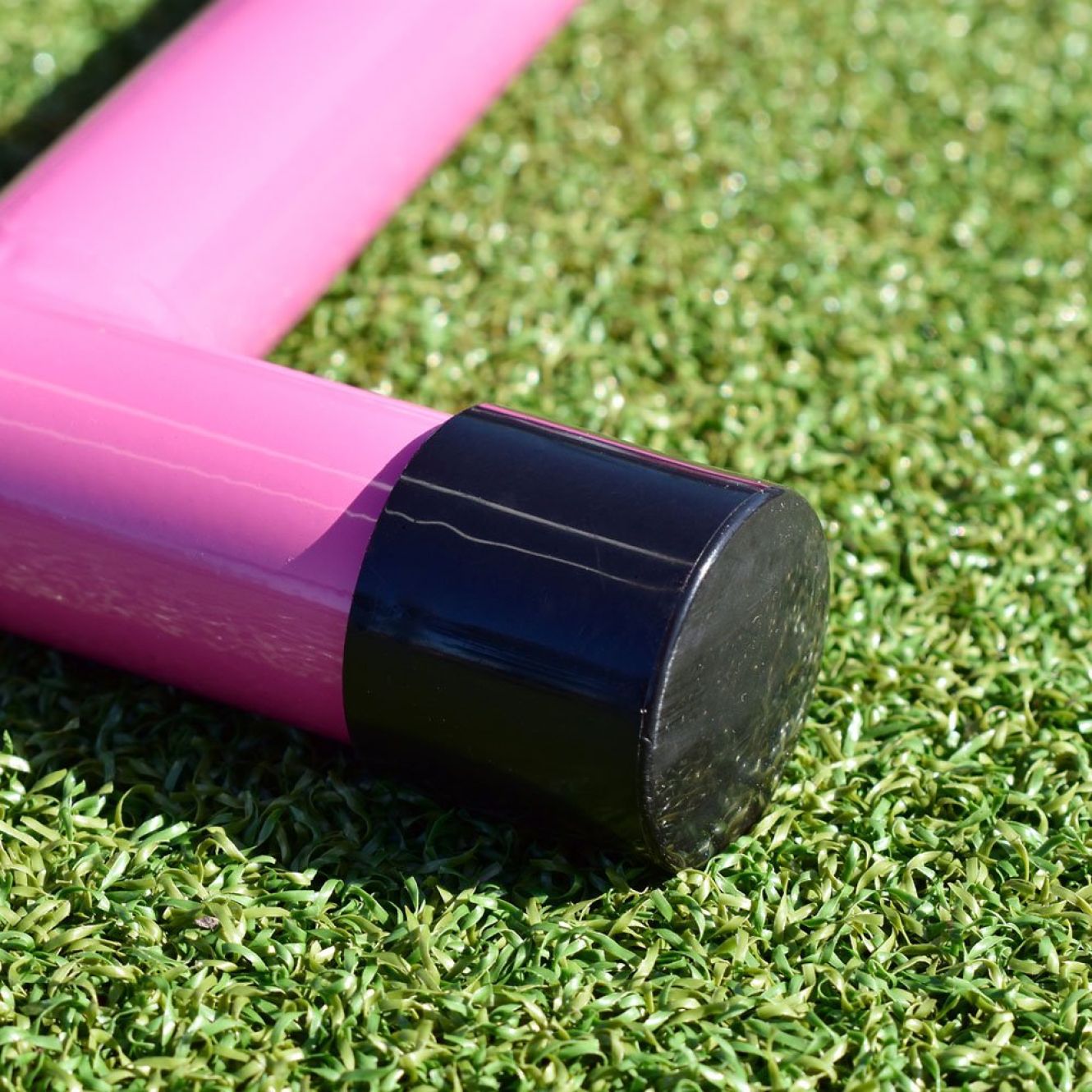 Sabre Club Wheelaway Pink Netball Post | Match Netball Post