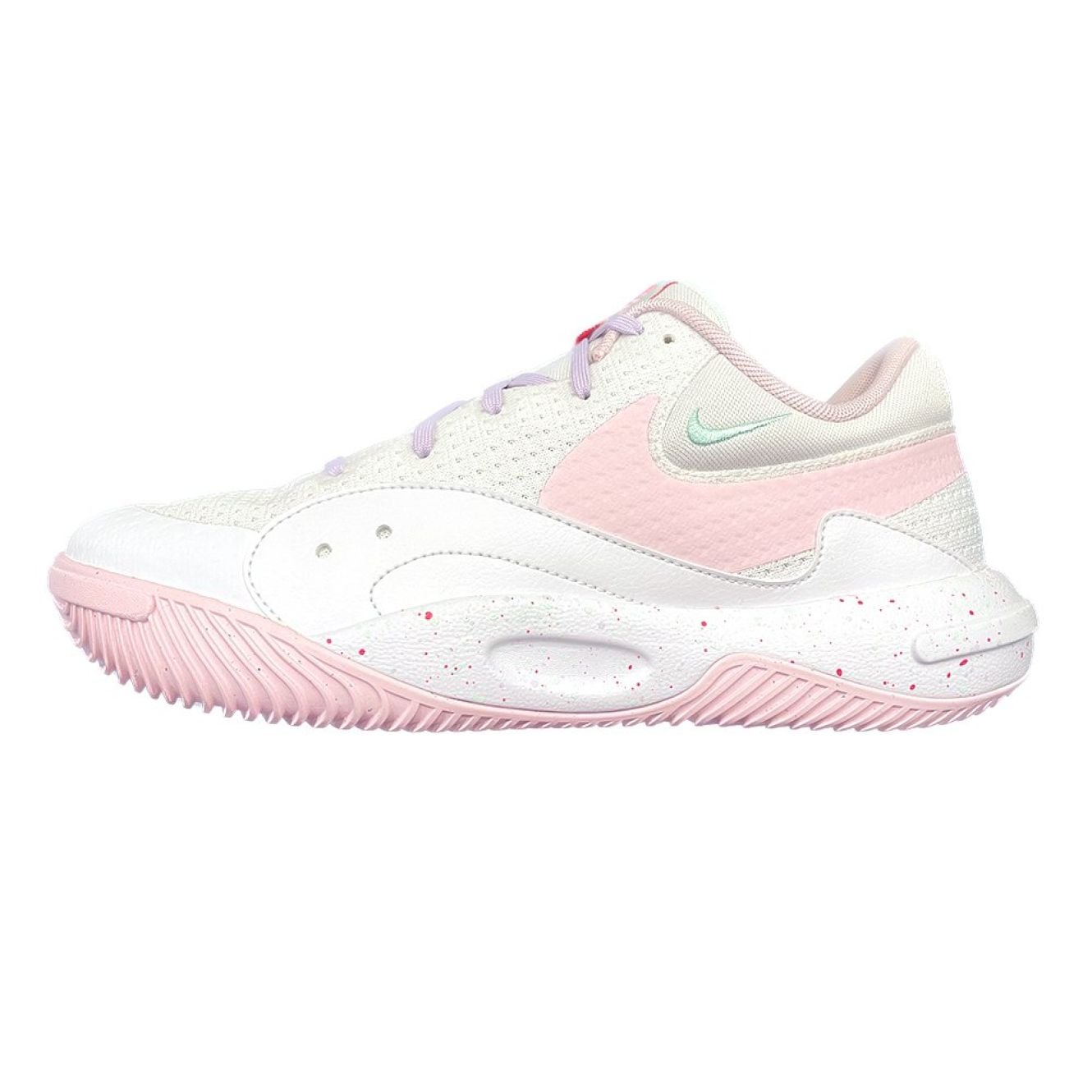 Nike Hyperquick White/Pink Foam Trainers | Netball UK