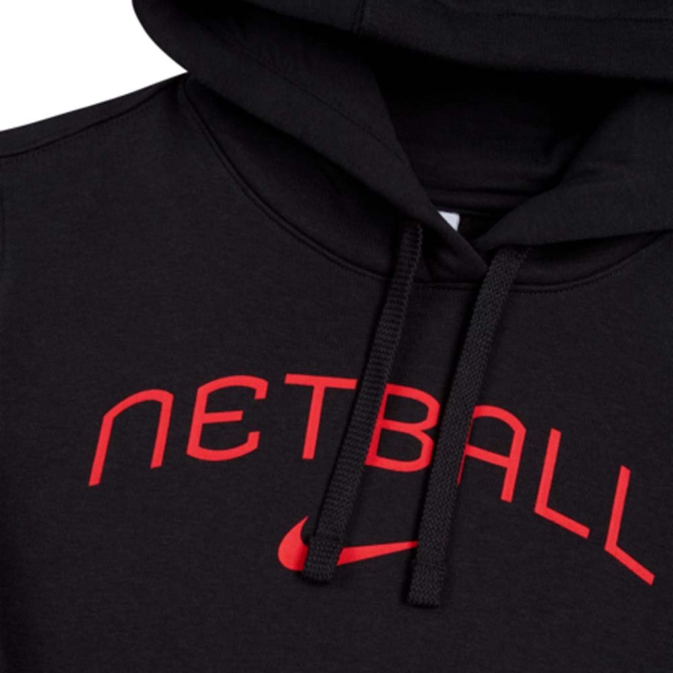 Nike Netball Supporter Hoodie Women's Black/Red