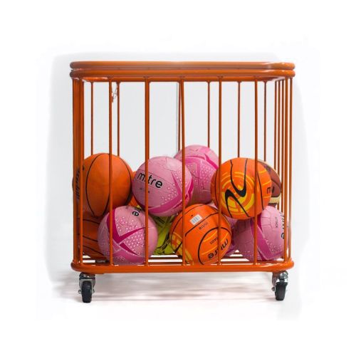 NUK901 Netball Storage Trolley | Sports Hall Storage Cage