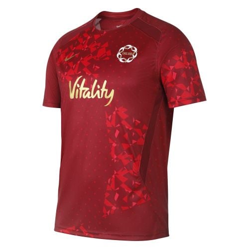 Nike England Roses Netball Men's Red Training Top