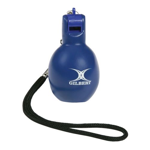 Gilbert Netball Blue Squeezy Whistle | Netball UK