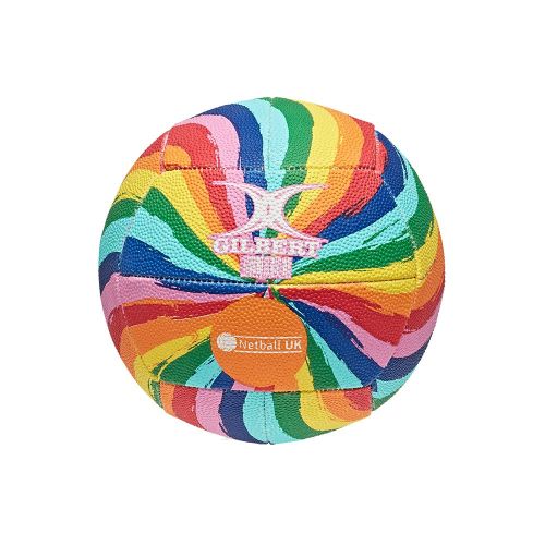 Gilbert Rainbow Mini Netball - Exclusive to Netball UK